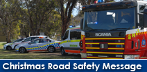 Christmas road safety message from emergency services - Tasmania Police