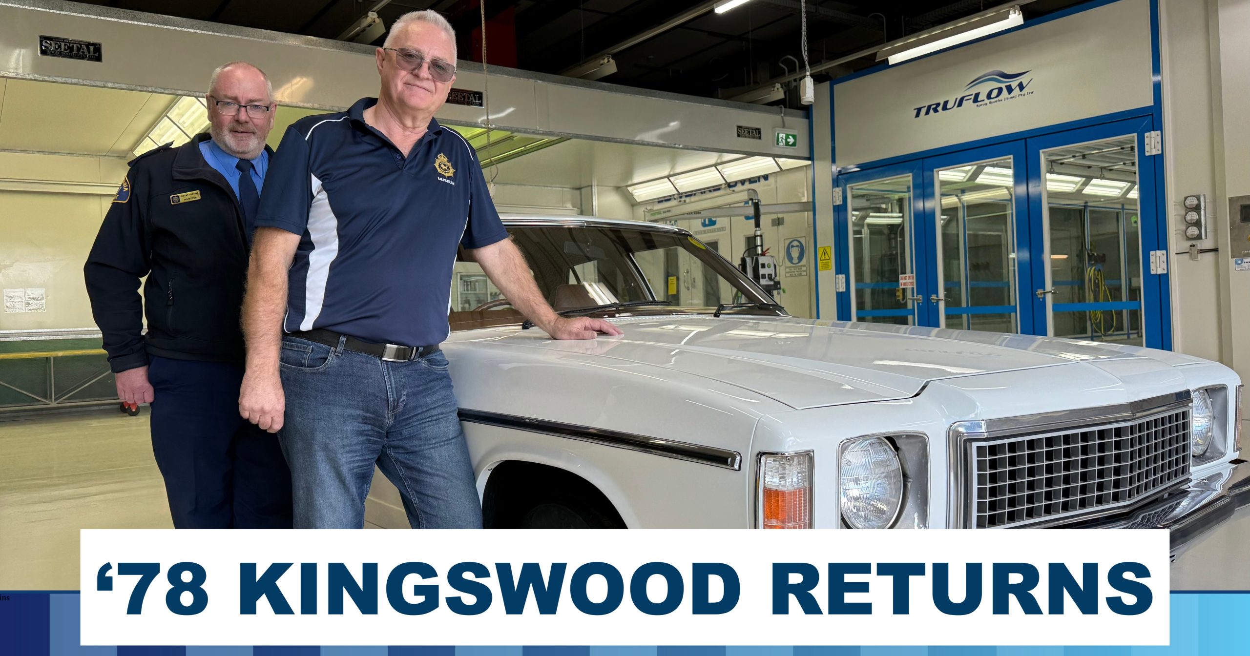 '78 Kingswood returns to Tasmania Police car fleet - Tasmania Police