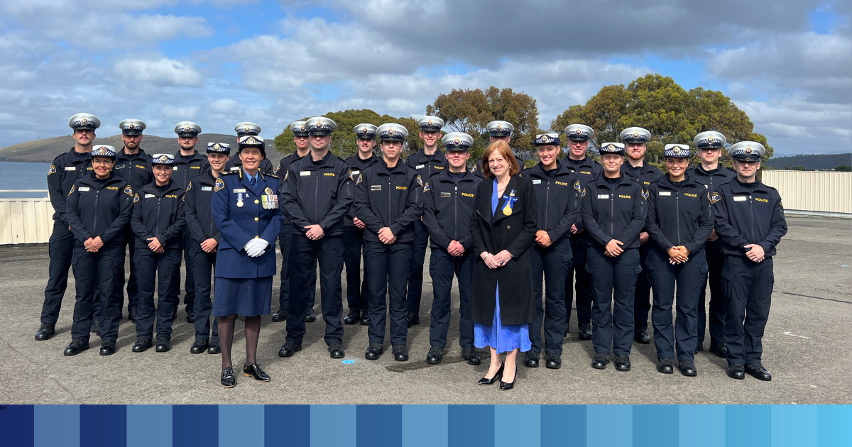 21 new constables join Tasmania Police - Tasmania Police