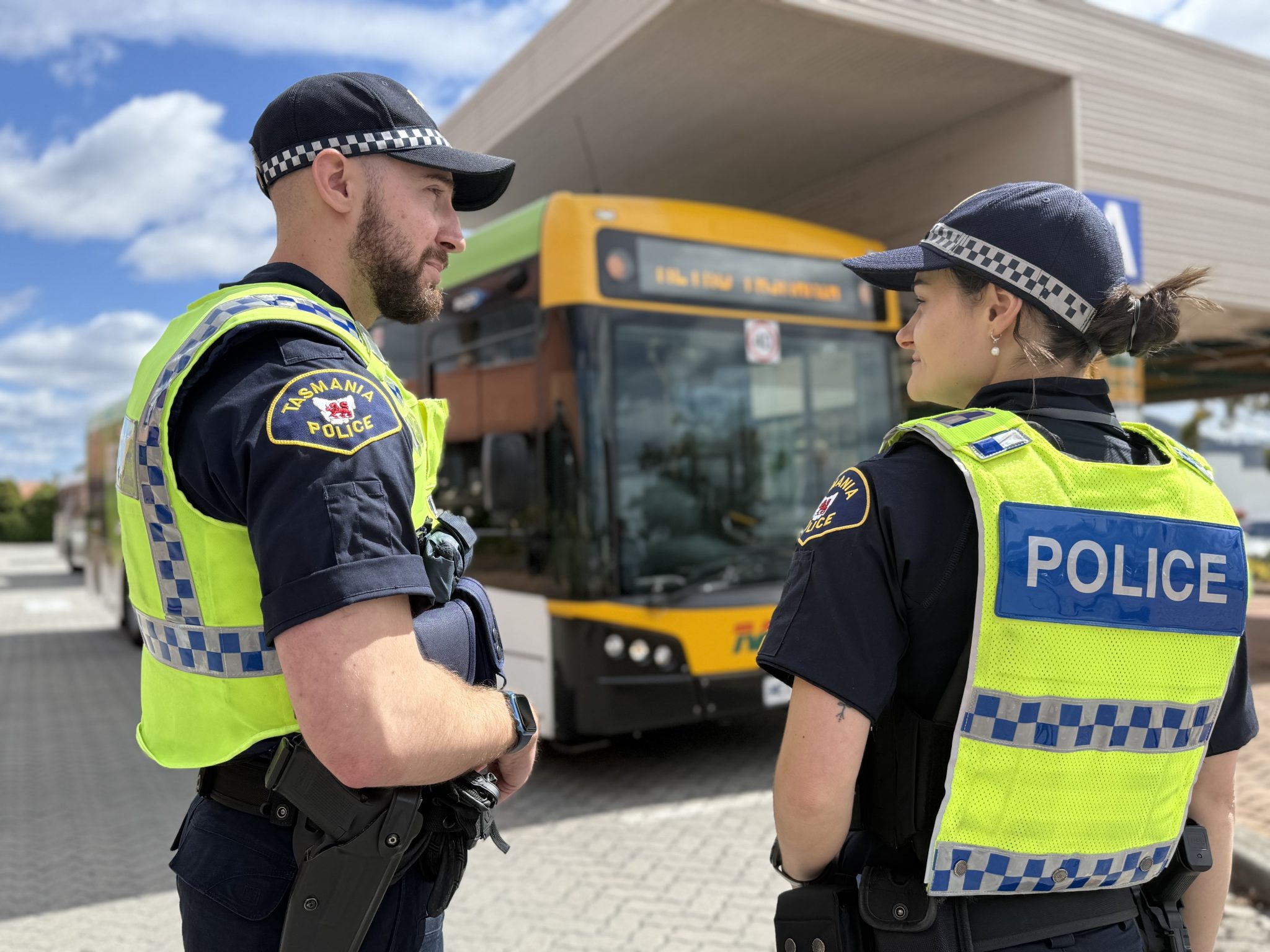 Police build partnership with Metro on public safety - Tasmania Police