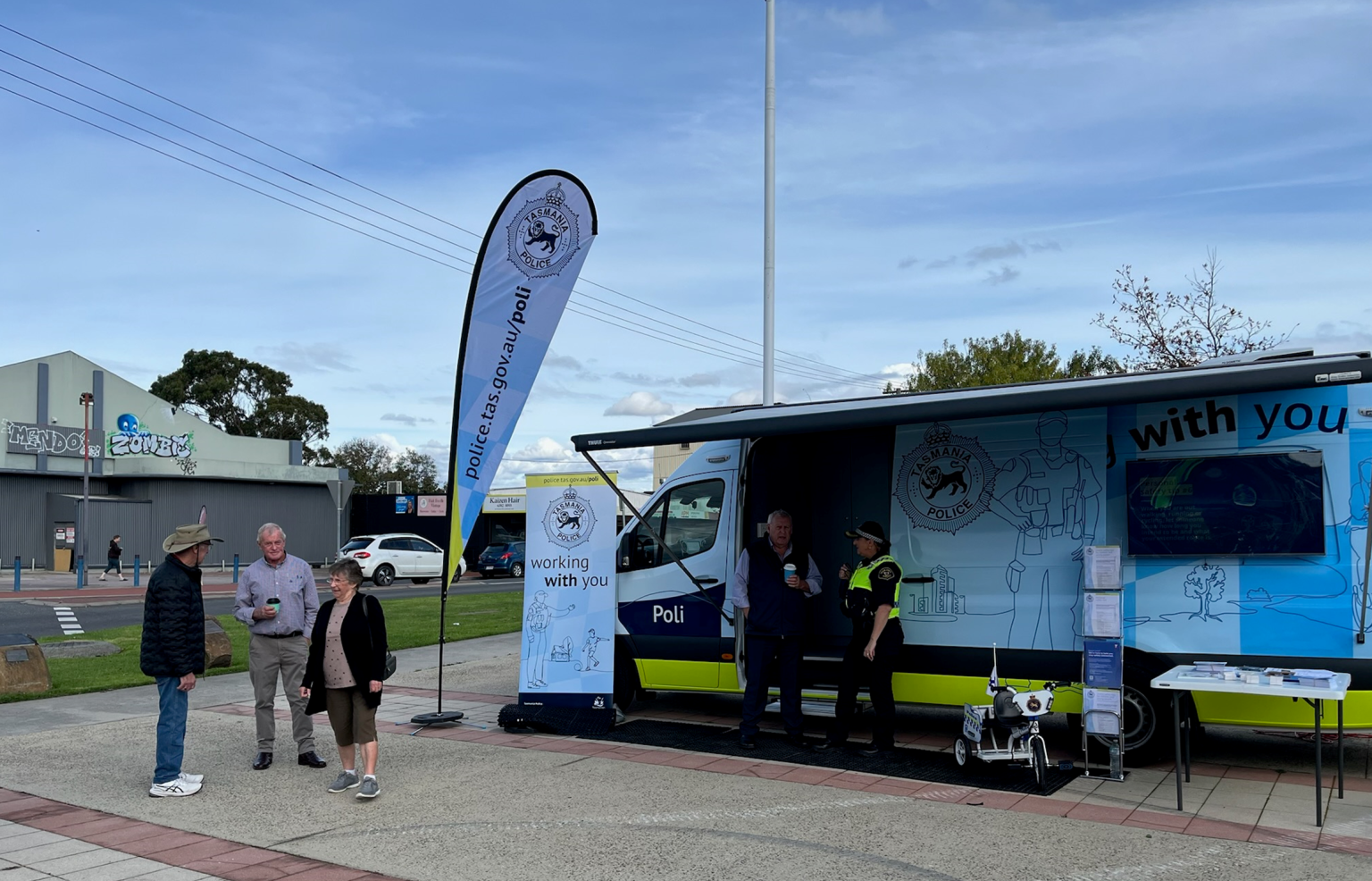 Poli Community Outreach Van - Tasmania Police